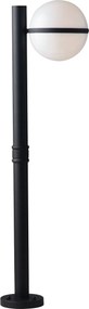 FAN LANT-ORBIT/P1 Sloupkové svítidlo PALETTO ORBIT černá, 1xE27, IP44, 100 x 26 cm - FANEUROPE