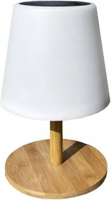 Standy Mini Wood – Led solární stolní lampa, stmívatelná, 25 cm