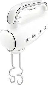 SMEG HMF01WHEU bílá / Ruční mixér / 250W / 9 rychlostí / turbo