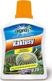 Kapalné hnojivo pro kaktusy 0,25 l Agro 000538