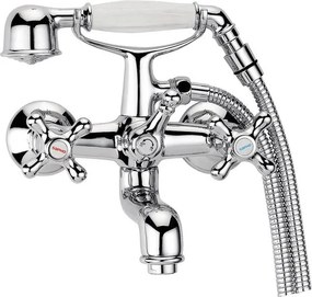 Aqualine, VICTORIA nástěnná sprchová kohoutková baterie, chrom, VC11