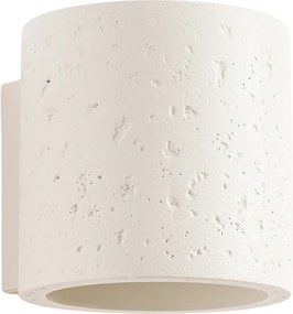 Sollux Lighting Nástěnná lampa ORBIS betonová béžová