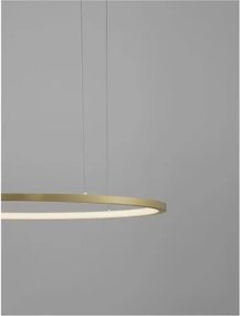 Závěsné LED svítidlo NOVA LUCE TARQUIN 37W 3000K 9345602 stmívatelné Triac