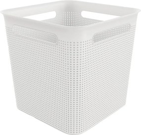 Rotho BRISEN Úložný box, 29 × 29 × 28 cm, 18 l, bílá