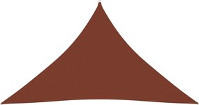 vidaXL Stínící plachta oxfordská látka trojúhelníková 5x5x6 m [135403] Barva: krémová