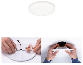 Paulmann 92390 Veluna VariFit, kulaté zápustné svítidlo, 4,5W LED 4000K, prům. 7,5cm, IP44