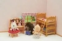 Sylvanian Families: Dětský pokoj s palandou set / od 3 let