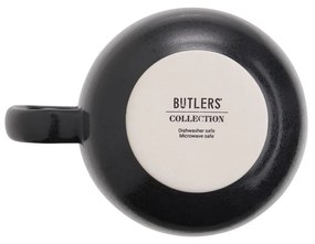 Butlers CASA NOVA Hrnek s ouškem 400 ml - černá