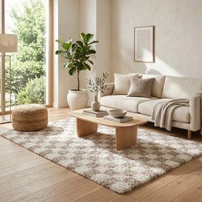 Béžový/krémový koberec 80x150 cm Grida – ESTE