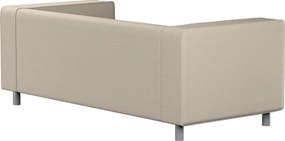 Potah na pohovku IKEA  Klippan 2-místná barva béžová látka pletený vzor
