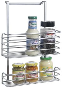 Závěsný dvoupatrový košík Metaltex Galileo