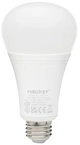 Miboxer LED stmívatelná žárovka E27, RGB+CCT, 12W, 2.4GHz, FUT105