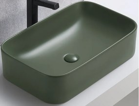 Comad UN-KAMA-MFG-60 (78575B(60)MFG) umyvadlo na desku 61cm zelená matná - Comad