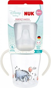 Kojenecká láhev NUK Perfect Match na učení DISNEY Medvídek Pú Oslík 150 ml