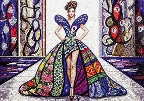 YAZZ Puzzle Módní přehlídka / 1000 dílků / 68 x 48 cm