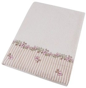 Bavlněný ručník bílý 50 x 100 cm (ISABELLE ROSE)