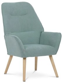 Relaxační křeslo VELORA - modrá látka Barva: Modrá