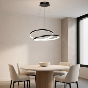 Závěsné LED svítidlo Lucero, 1x LED 48w, 4000k, b