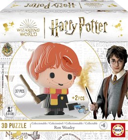 3d puzzle educa 3d puzzle harry potter: ron weasley 37 dílků