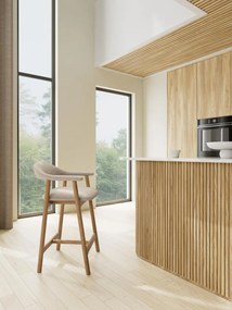 ACTONA Designová barová stolička ADDI písková