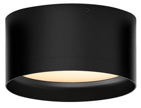 ACB Iluminacion Stropní LED svítidlo TECH, ⌀ 15 cm, 18W, CRI90, IP44 Barva: Černá, Stmívání: ON/OFF