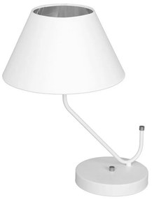 Milagro Stolní lampa VICTORIA 1xE27/60W/230V bílá MI0436