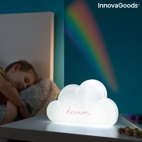 Noční lampička s duhovým projektorem a samolepkami Claibow - InnovaGoods