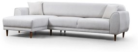 Designová sedačka Haylia 287 cm béžová - levá