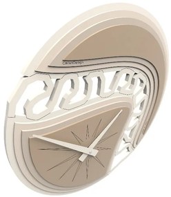 Designové hodiny 10-102 CalleaDesign 45cm (více barev) Barva švestkově šedá-34