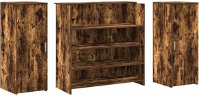 Recepční stůl kouřový dub 180x50x103,5 cm kompozitní dřevo 3324173