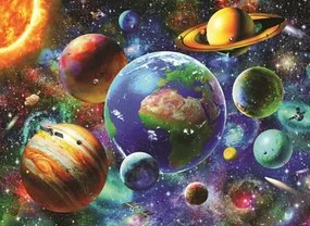 ANATOLIAN Puzzle Sluneční soustava / 4000 dílků / od 14 let