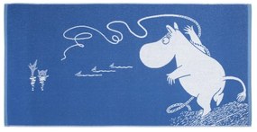 Froté osuška Moomin blue 70 x 140, Finlayson Finsko Modrá