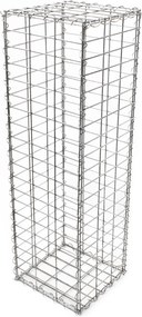Gabionový koš Wiltec – 100 × 30 × 30 cm (61069)