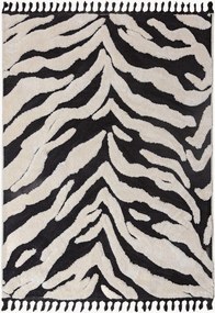 Koberec se strukturovaným povrchem Esra Zebra