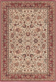 Kusový koberec vlněný Osta Kashqai 4362 102 Klasický béžový červený Rozměr: 120x170 cm