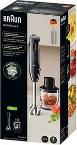 Braun MultiQuick 3 MQ30201M černá / Tyčový mixér / 900 W / 2 rychlosti