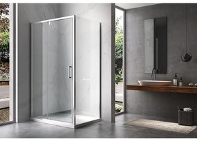 BPS-koupelny Obdélníkový sprchový kout HYD-OK06 120x90 chrom/transparent