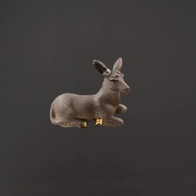 AMADEA Figurka do betlémů - Osel 4,5 cm