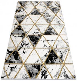 Dywany Łuszczów Kusový koberec Emerald 1020 black and gold - 200x290 cm