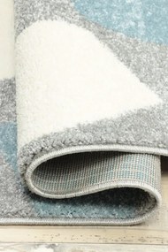 Dětský koberec Kiddy KID733G šedý