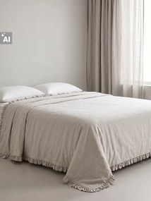 Sinsay - BEDCOVER - krémová