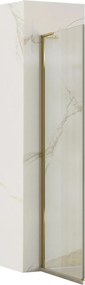 Rea Hugo, sprchová zástěna 90x200 cm, zlatá matná, REA-K6613