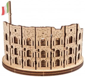 Ugears 3D dřevěné mechanické puzzle Římské Koloseum