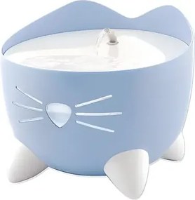 Catit Pixi světle modrá / Fontánka pro kočky / 2,5 l / filtr s trojitý