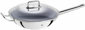 Zwilling Plus nepřilnavá pánev wok se skleněnou poklicí, &#216; 32 cm 1005536