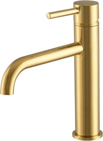 Gamma Roy, umyvadlová baterie h-220, zlatá lesklá, GMA-BRYU-GD