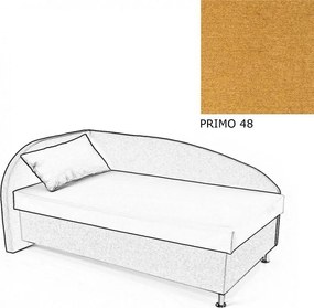 Dřevona - Elitte Čalouněná postel AVA NAVI, s úložným prostorem, 120x200, levá, PRIMO 48