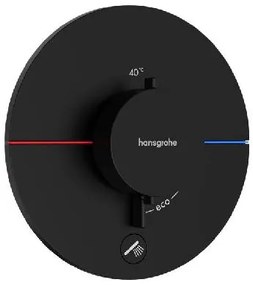 Hansgrohe ShowerSelect Comfort - Termostatická baterie pod omítku, matná černá 15562670