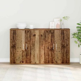 Servírovací skříň 2 ks Staré dřevo 60 x 31 x 70 cm 3365550