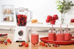 Tefal BL420131 Blendforce II bílá / Stojací mixér / 600 W